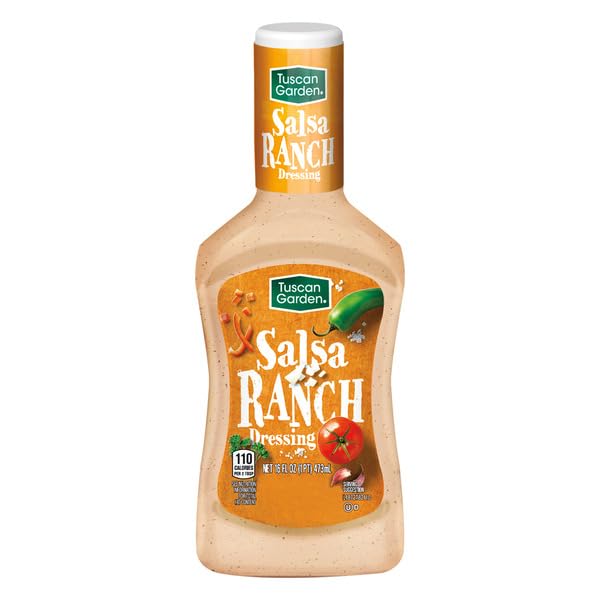 Amazon.com : Generic Tuscan Garden Salsa Ranch Dressing - 16 fl oz ...