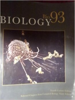 Biology: Bio 93 (Biology: Bio93, fourth custom edition: CAMPBELL ...