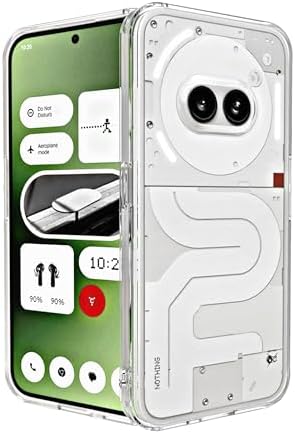 ANDYGLASSES Crystal Clear Transparent Back Case Cover for Nothing Phone ...