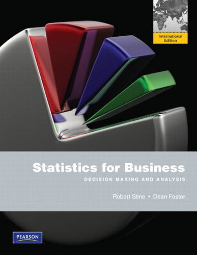『Statistics for Business: Decision Making and Analysis: - 読書メーター
