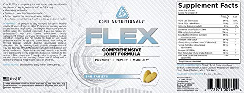 Snapklik.com : Core Nutritionals Platinum Flex Comprehensive Joint Formula