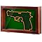 Amazon.com: Silipull Gun Display Case with Lock Wall Mount Wooden ...