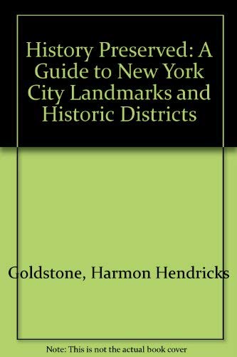 History Preserved: Goldstone, Harmon Hendricks, Dalrymple, Martha ...