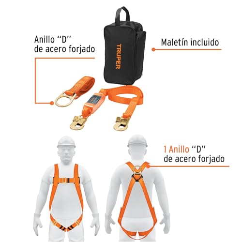 Arnes De Cuerpo Completo Truper - Ferreteria Y Herramientas