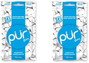 Amazon.com : Pur Gum Peppermint, 2.72 Ounce , 3 Bags : Grocery ...