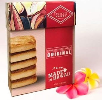 Amazon.com: Hawaiian Shortbread Cookies, Original 4.4 ounce (125g ...