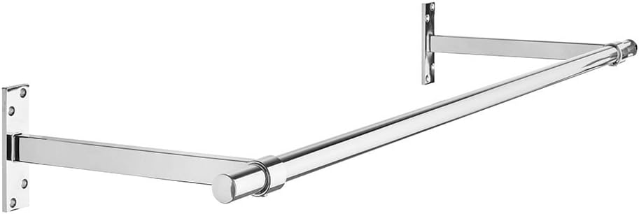 Complete Retail Solution Ltd WALL MOUNTED CLOTHES RAIL BRACKET SCREW ...