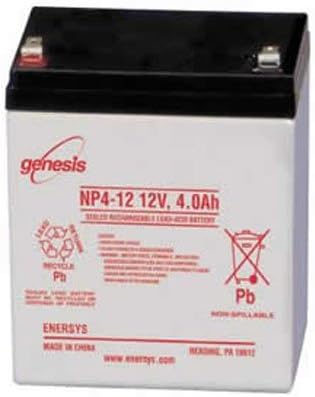 Amazon.com: Enersys - Genesis 12V 4Ah Security Alarm Battery Replaces ...