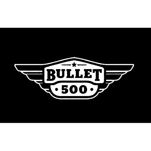 Fusion Bullet 500 Hood Bumper Front Sides Bike Stickers- White : Amazon ...