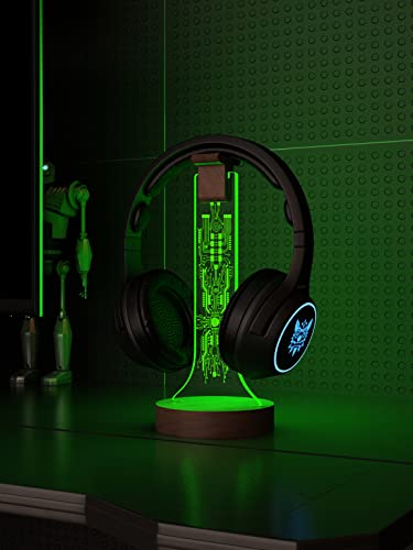 Snapklik.com : YuanDian Light Up Headphone Stand For Desk, Gaming ...