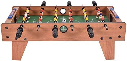 BePrincess Football Game Table Wooden Tabletop Soccer Set Fun Sports ...