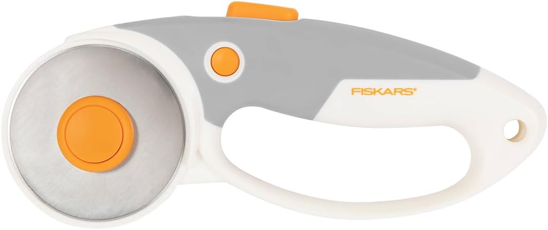 Fiskars Titanium Rotary Cutter, Ø 60 mm, For Right- and Left-handed ...
