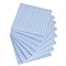 Amazon.com : Vanpad Lined Sticky Notes 4x4 Inches, Light Blue Ruled ...