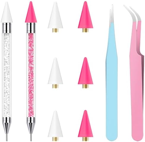 Amazon.com: OIFEN Rhinestone Picker Tool,2 Wax Pencil for Rhinestones ...