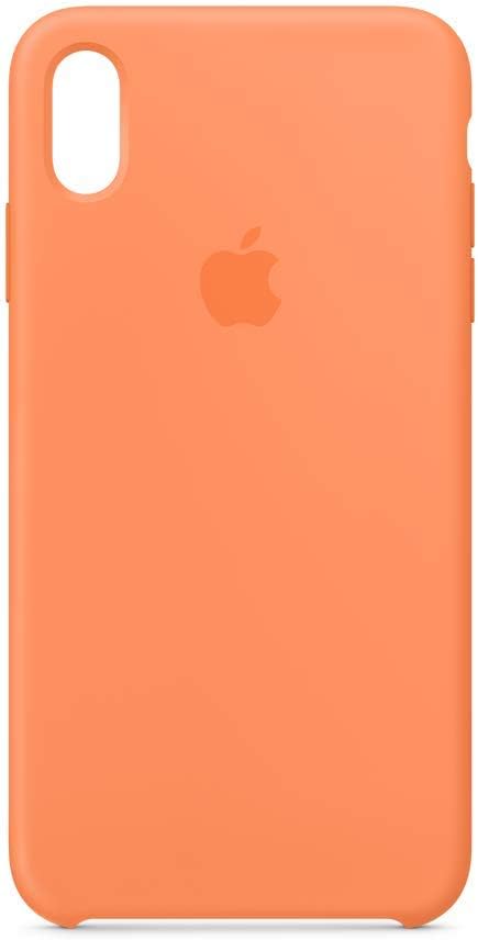 Amazon.com: Apple iPhone Xs Max Silicone Case - Papaya Orange : Cell ...