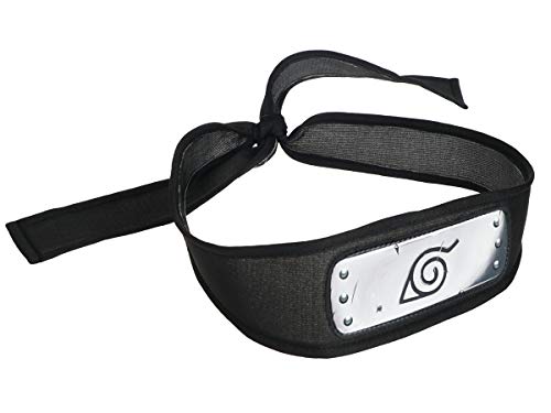 CosplayStudio Naruto Lightweight Ninja Forehead Guard, Konoha Headband ...