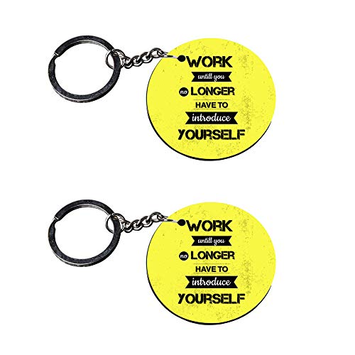 Anuman007 | quotes keychain for bike | keychain for youtube Printed ...