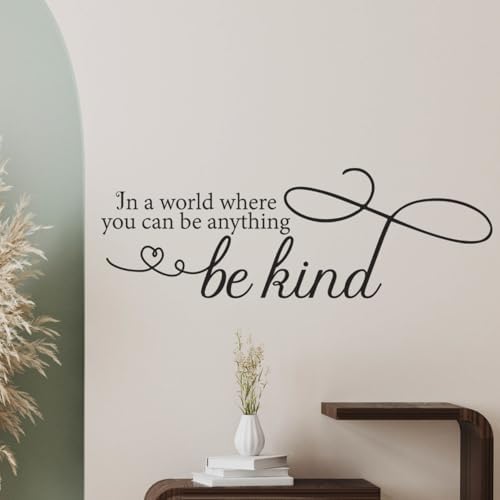 Amazon.com: in a World Where You Can Be Anything Be Kind-Inspirational ...