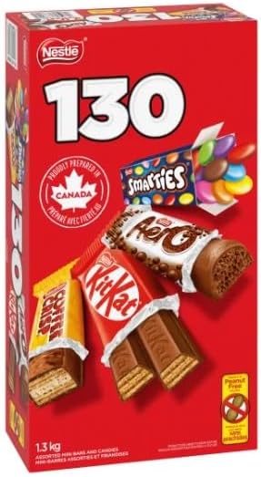 Nestlé Assorted Mini Bars and Candies - Halloween Treat Box