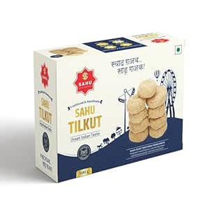 SAHU GAJAK BHANDAR Tilkut 500g | Sesame Jaggery Sweet | Gud Gajak | Til ...