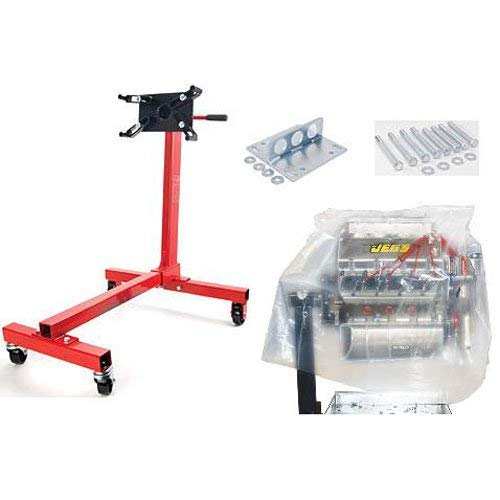 JEGS Engine Stand Kit | 1000 LBS Capacity | Includes Stand, Bolt Kit ...