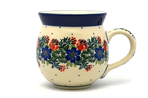 Amazon.com | Polish Pottery Mug - 11 oz. Bubble - Garden Party: Coffee ...