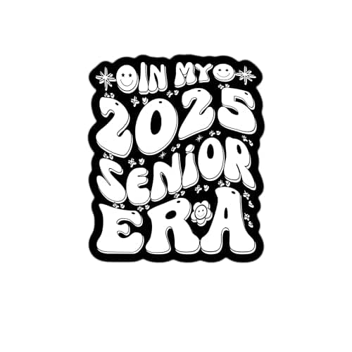 Amazon.com: In My 2025 Senior Era Sticker- Waterproof : Handmade Products