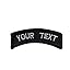 Amazon.com: Custom Text Tab Patch W/Hook Fastener Patch (Red ...
