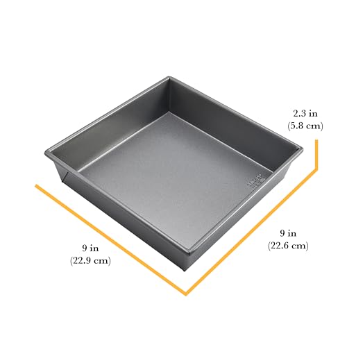 Snapklik.com : Chicago Metallic Commercial II Non-Stick 9-Inch Square ...
