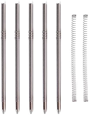 Amazon.com : LiulingWSH Mini Titanium Pen Replacement Refills, Pack of ...