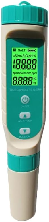 Digital Water Quality Tester - 7 in 1 Water Tester Kit with PH TDS EC ...