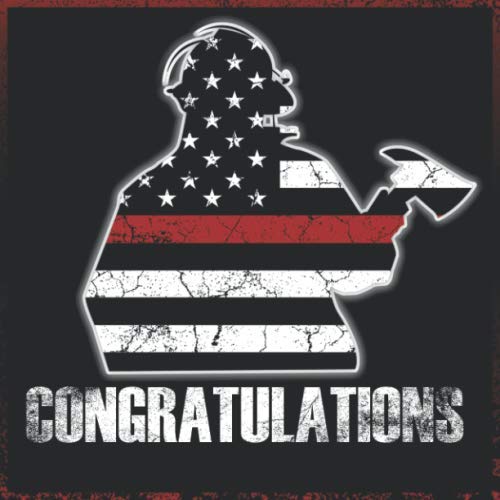 Congratulations - Fireman Retirement Party Guest Book: Fireman's ...
