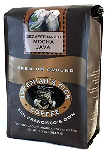 Amazon.com : Jeremiah's Pick Coffee Mocha Java Decaf Ground Coffee, 10-Ounce Bags (Pack of 3 ...