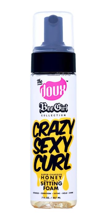 Amazon.com: 𝔗~ 𝔥𝔢 𝔇~ 𝔬𝔲𝔵 Bee Girl Crazy-Sexy-Curl Honey Setting Foam 7 ...