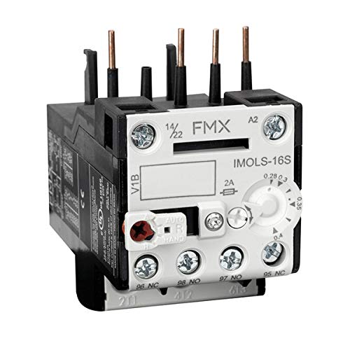 FMX Bimetallic Thermal Overload Relay, 2 Pole (Single-Phase), 5.6-8A ...