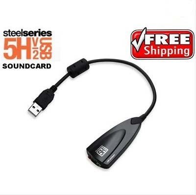 Steel Series Siberia 5H V2 USB 7.1 Sound Card : Amazon.in: Electronics
