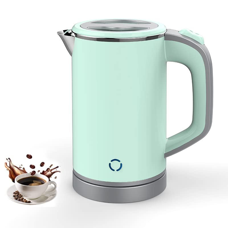 Enliansgo Small Electric Kettle, Travel Mini Hot Water Boiler Heater ...