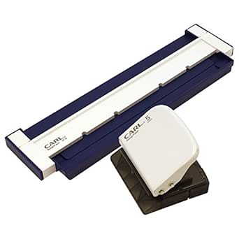 Carl GP-20-B Loose Leaf Punch, Gauge Punch, Compatible with A5, 20 ...