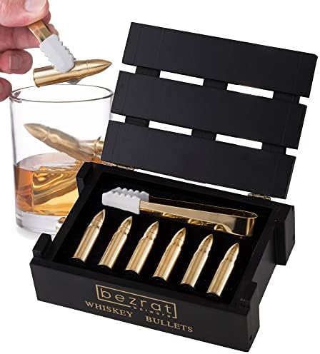 Amazon.com: Mixology & Craft Whiskey Stones - Cube-Shaped Granite ...