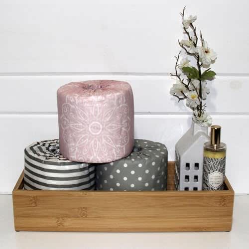 Amazon.com: Decorative Toilet Paper Covers, 9 Paper Wraps, 3 of Each of ...