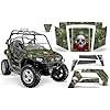 Amazon.com: AMR Racing UTV Graphics Kit: SXS Stickers for Polaris RZR ...