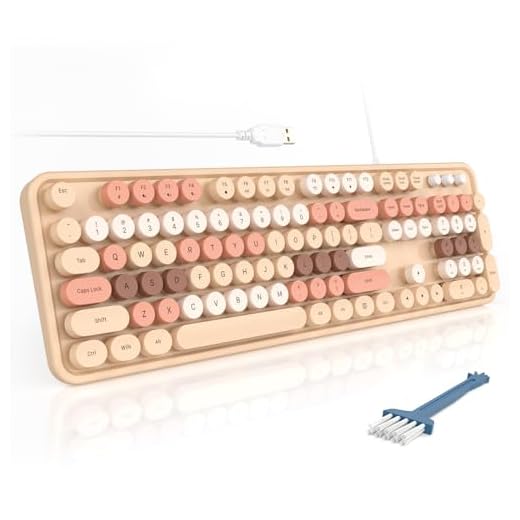MOFII Keyboard Review: Colorful Retro Typewriter Style - Mini PC Reviewer
