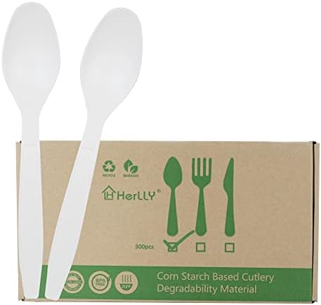 Amazon.com: Transitions2earth Biodegradable EcoPure Spoon - Box of 500 ...