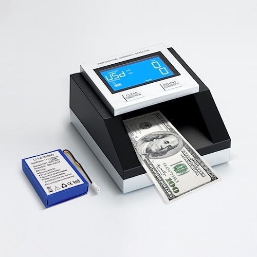 Amazon.com : Counterfeit Bill Detector, Rechargeable, 4 Way Direction ...