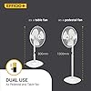 Buy Atomberg Efficio+ 400mm Table Pedestal 2 in 1 Swing Fan | High ...