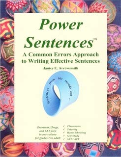 Power Sentences: unknown author: 9780976034322: Amazon.com: Books