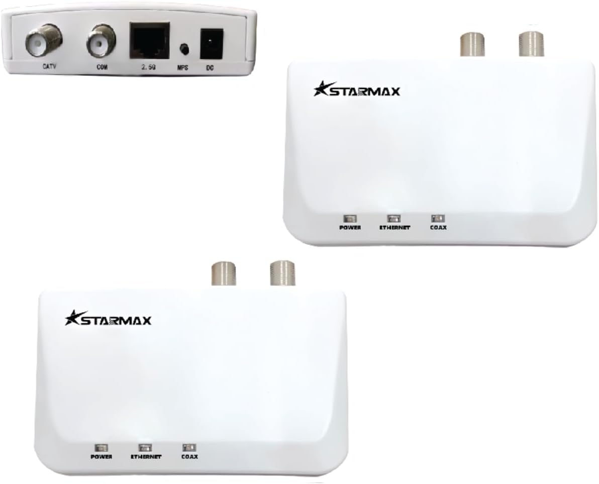Amazon.com: StarMax MN2580 MoCA 2.5 Adapter with 2.5GBase-T Port (2 ...