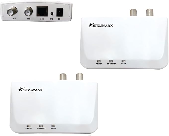 Amazon.com: StarMax MN2580 MoCA 2.5 Adapter with 2.5GBase-T Port (2 ...