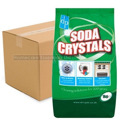 Case of 6 x Dri-Pak Soda Crystals 1 kg by Dri Pak : Amazon.co.uk: Grocery