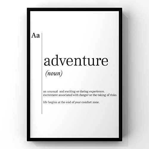 Amazon.com: Adventure Dictionary Definition Meaning, Adventure, Travel ...